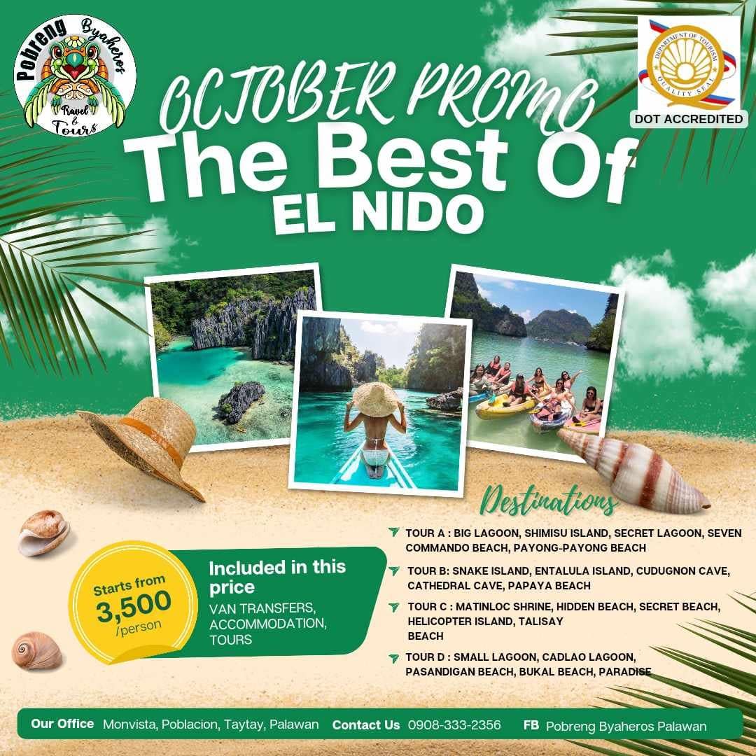 EL NIDO PACKAGE TOUR - Pobreng Byaheros